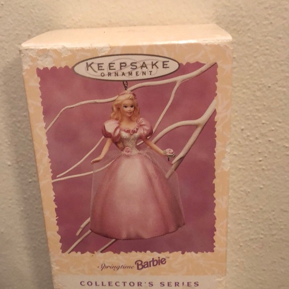 Hallmark | Other | Hallmark Barbie Spring Collection Ornaments | Poshmark